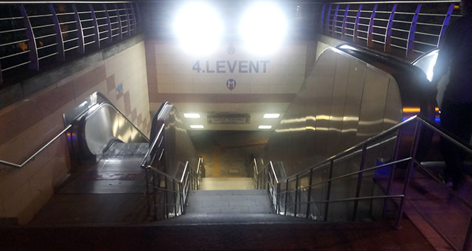 4. Levent Metro istasyonunda bir kadın kendini raylara attı - TV Beşiktaş